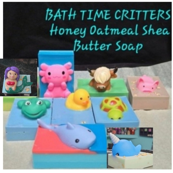 Hand Crafted | Bath & Body | New Critter Hand Crafted Bath Time ...